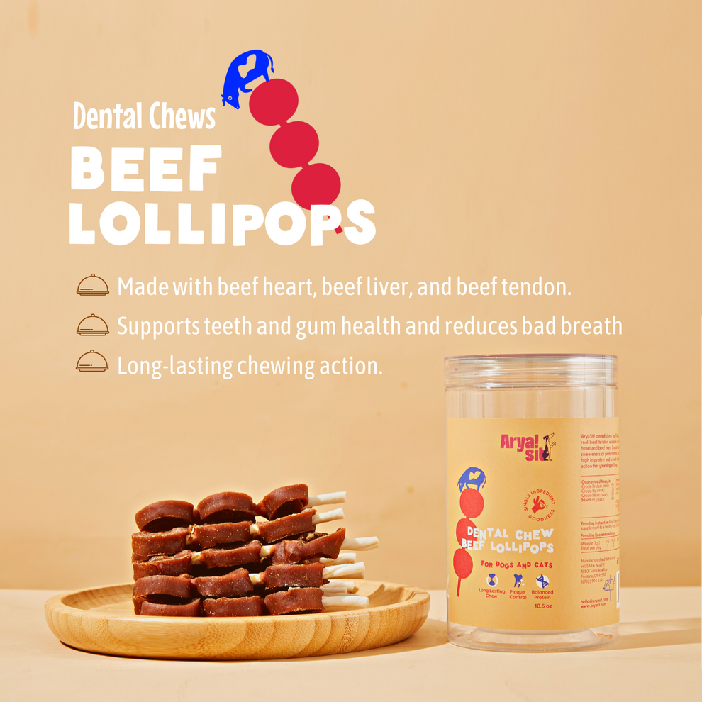 Beef Lollipop Chew – Arya Sit!